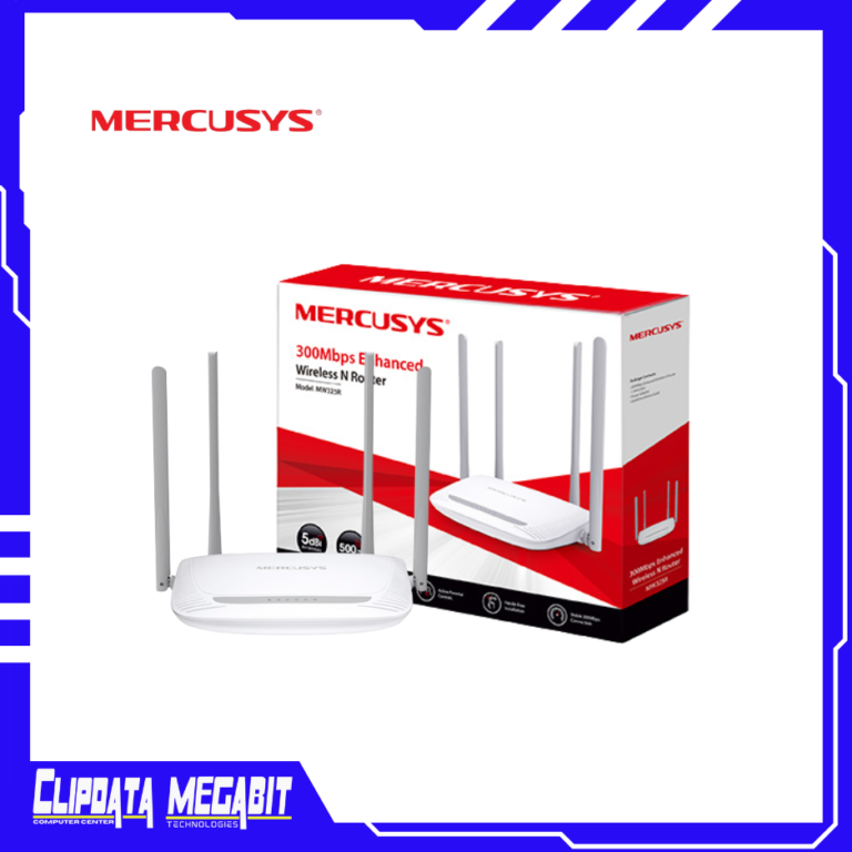 ROUTER MERCUSYS MW325R 300MBPS 4PORTS – Clipdata Computer Center