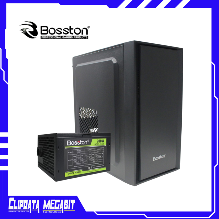 PC CASING BOSSTON EK-03 WITH 700W PSU – Clipdata Computer Center